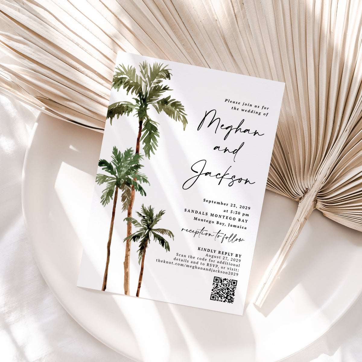 Tropical & Destination – Olive Invites